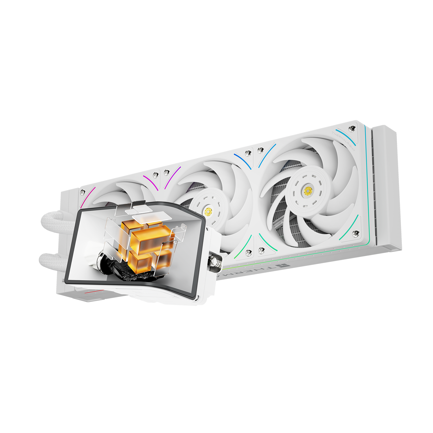 Thermalright Wonder Vision 360mm UB ARGB Liquid Cooler - White | RAIQ