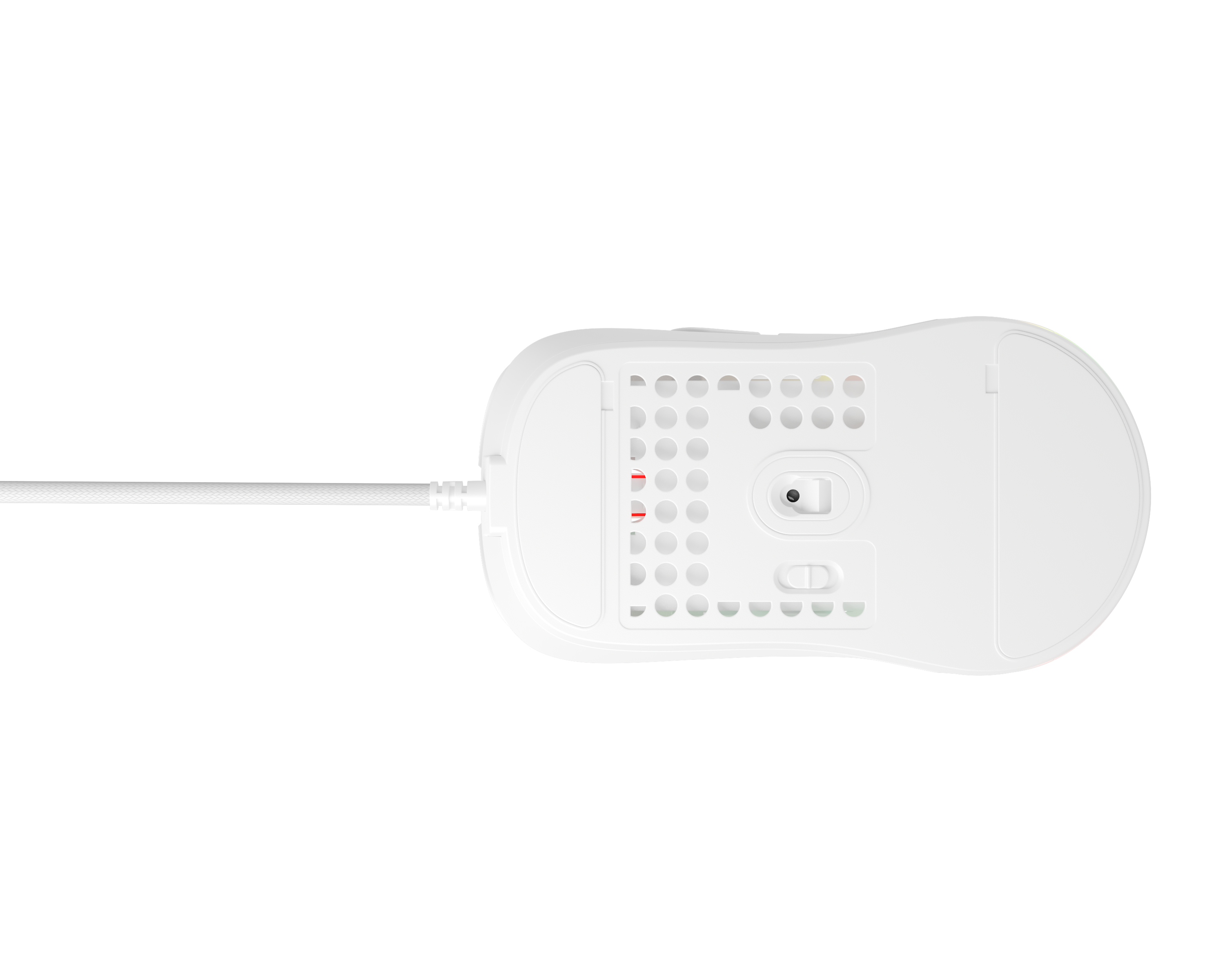 Devo Gaming Mouse - Lit-Two - White - Wired | RAIQ