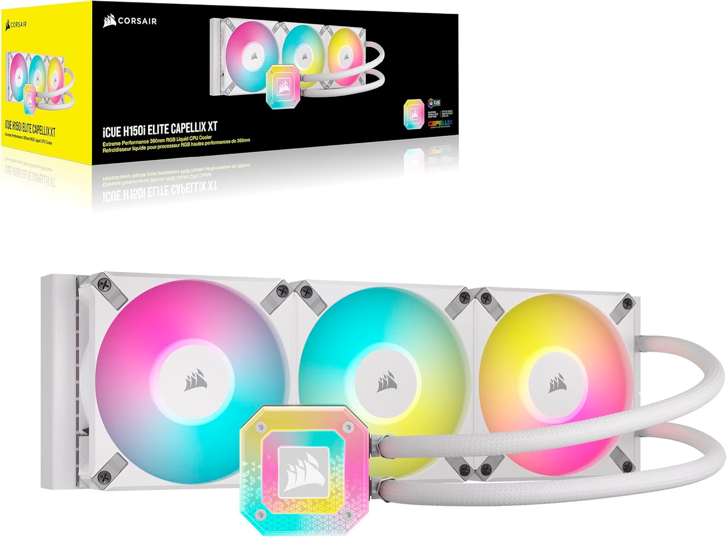 Corsair iCUE H150i ELITE CAPELLIX XT AIO Liquid Cooler | RAIQ