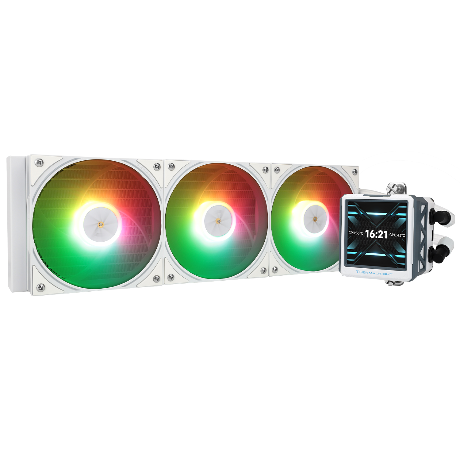 Thermalright Frozen Warframe 360mm ULTRA ARGB Liquid Cooler - White | RAIQ
