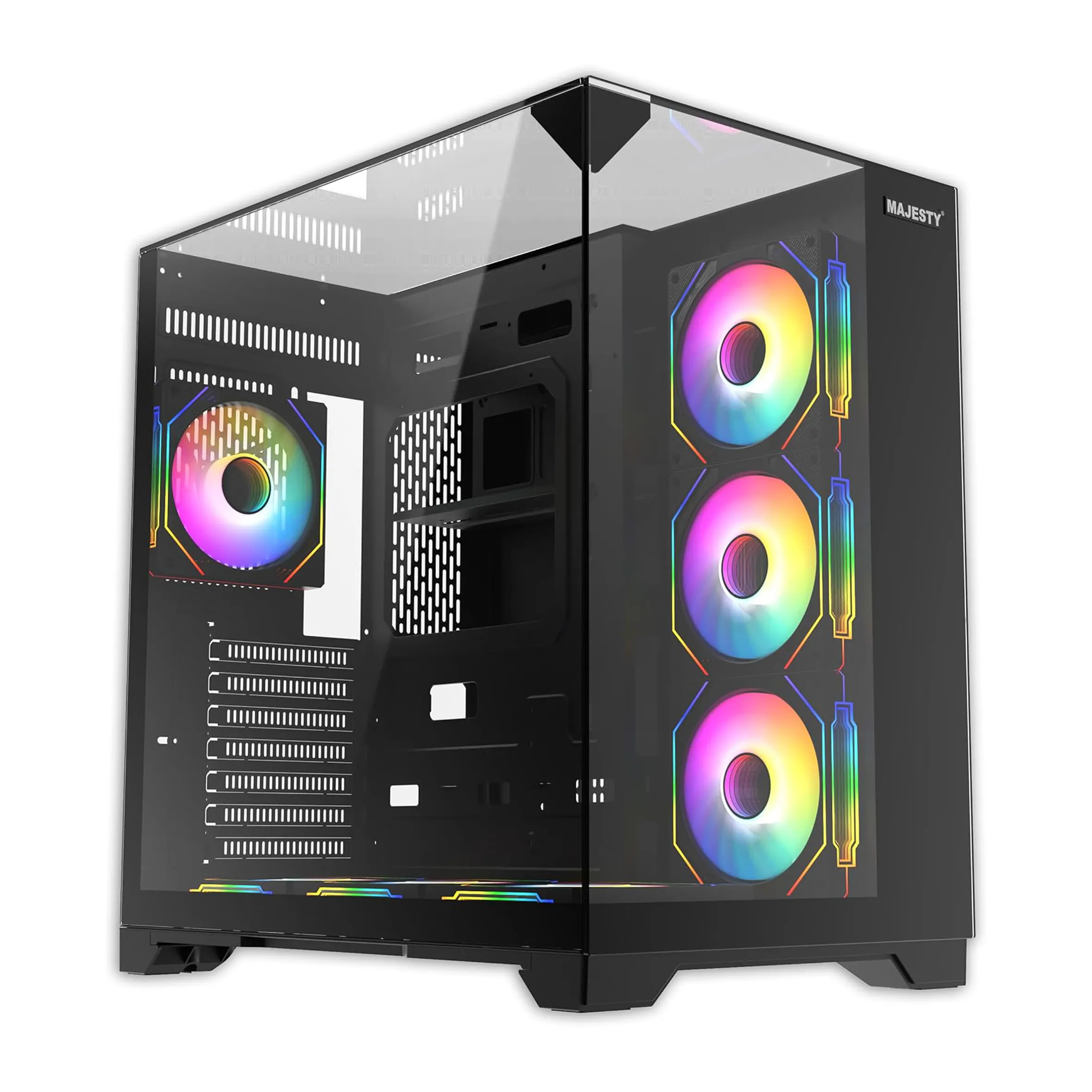 Majesty Mid-Tower X-Space RGB Case | RAIQ