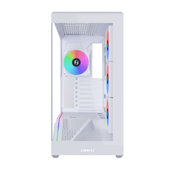 Lian Li V100 ATX Mid-Tower Pre-Installed 4 Fans ARGB - White | RAIQ