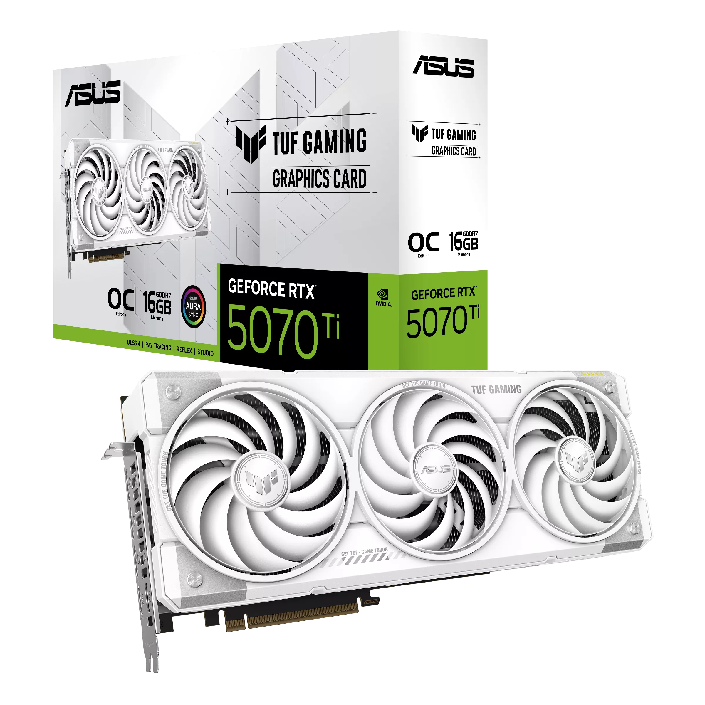 ASUS TUF Gaming GeForce RTX 5070 Ti 16GB GDDR7 OC Edition Graphics Card ...
